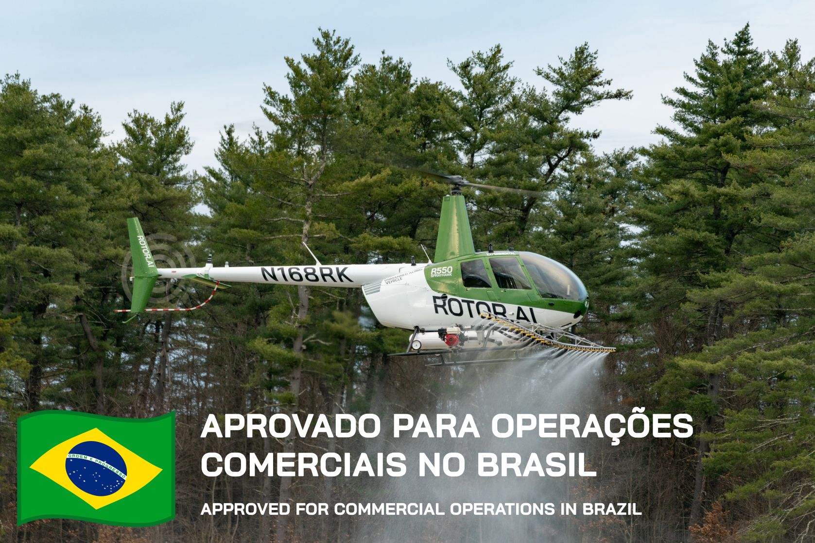 ANAC Permits Commercial Operations of Sprayhawk UAV in Brazil | Rotor